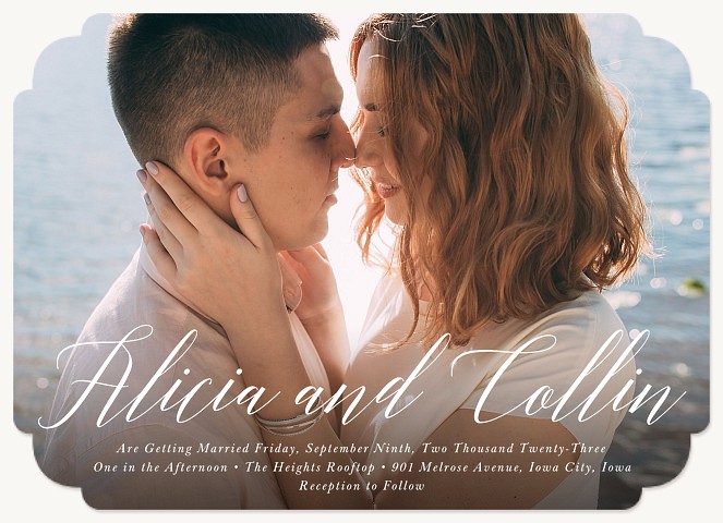 Simply Scripted | Wedding Invitations