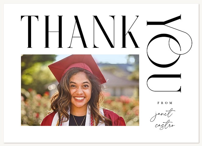 Bold Thanks | Thank You Cards