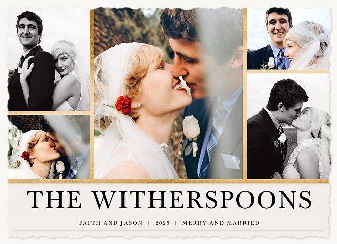 Elegantly Wed | Photo Holiday Cards