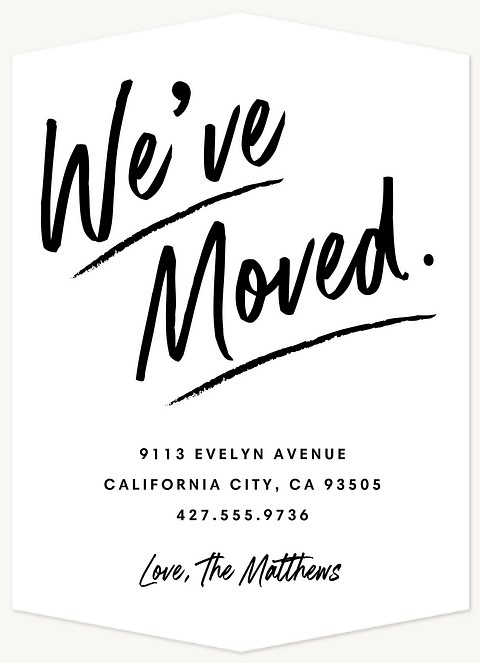 Bold Move | Moving Announcements