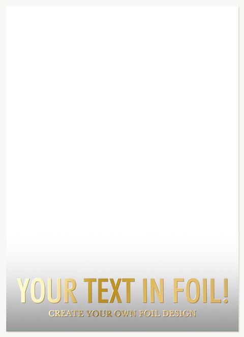 Create Your Own Foil Design | Custom Cards