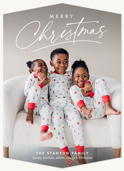 Contemporary Underline | Christmas Cards