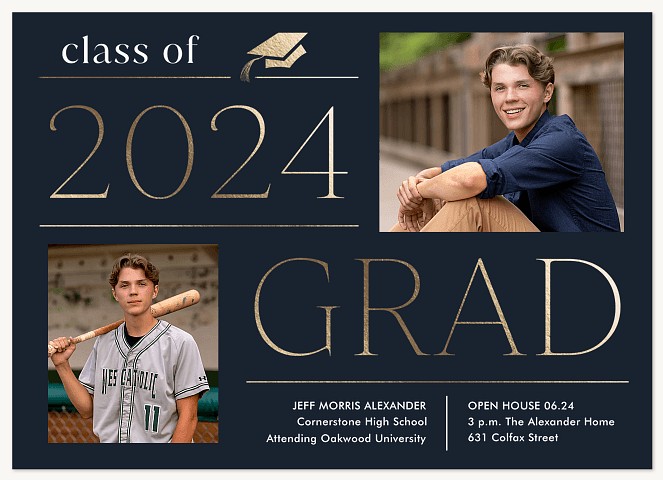 Scholarly Success | Graduation Invitations