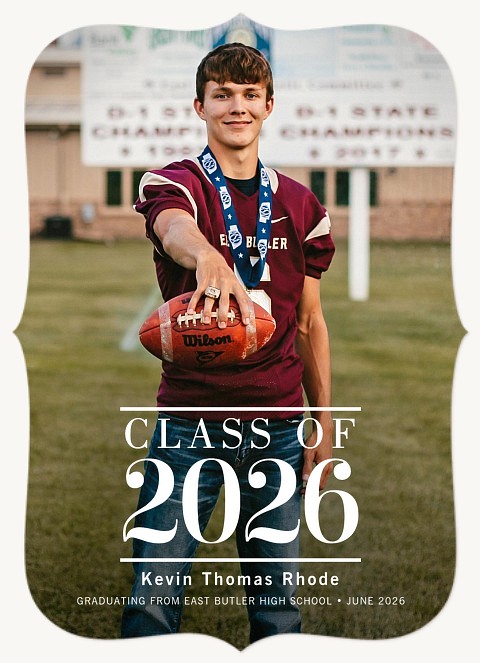 Front & Center | Graduation Announcements