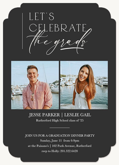 Script Grads | Graduation Invitations
