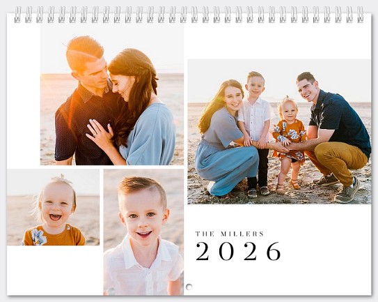 Modern Collage Calendar | Personal Creations