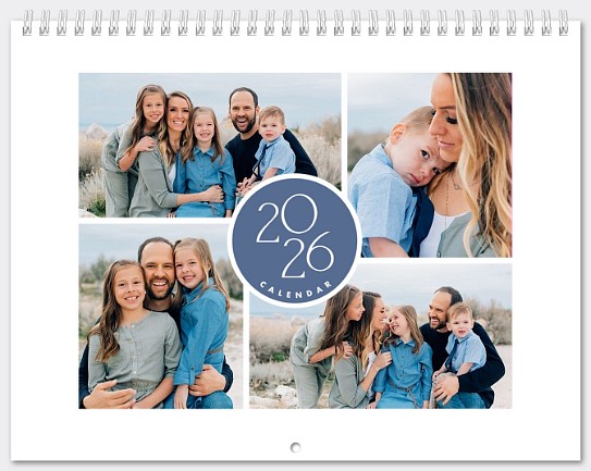 Modern Quad Calendar | Personal Creations